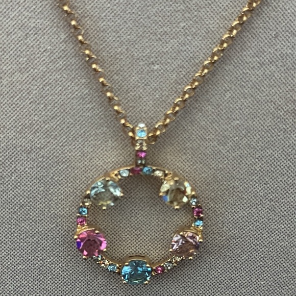 kate spade | Jewelry | Kate Spade Multicolor Pendant Necklace | Poshmark